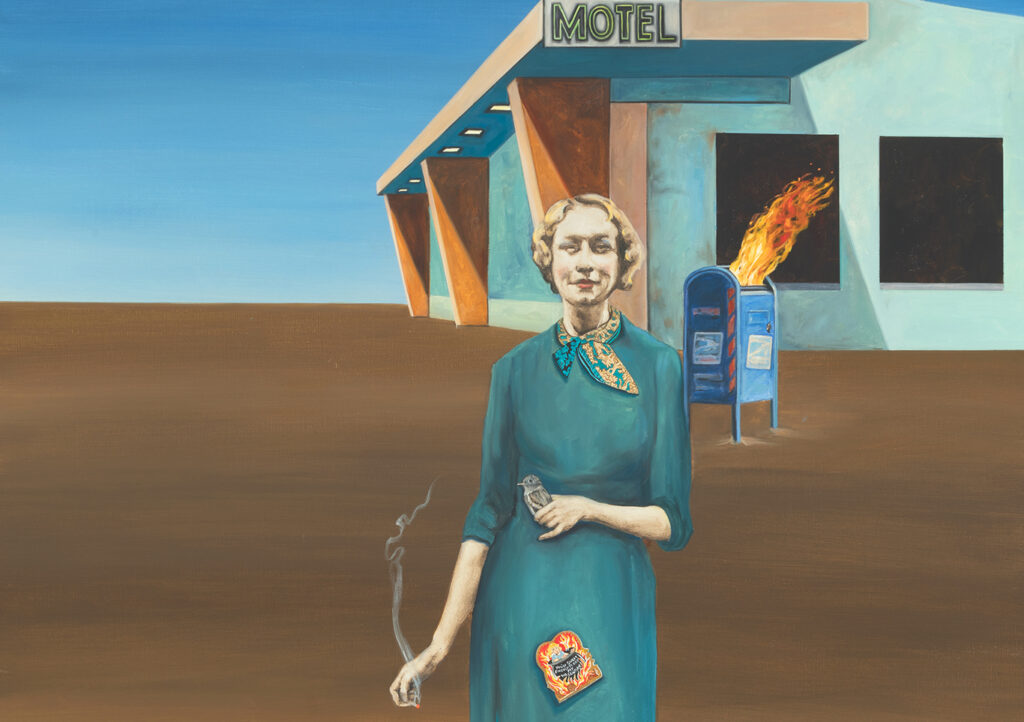 Tina Mion - American contemporary artist, working in oil paint and ...